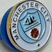 Manchester City Pin Retro Small Pin - Etsy UK