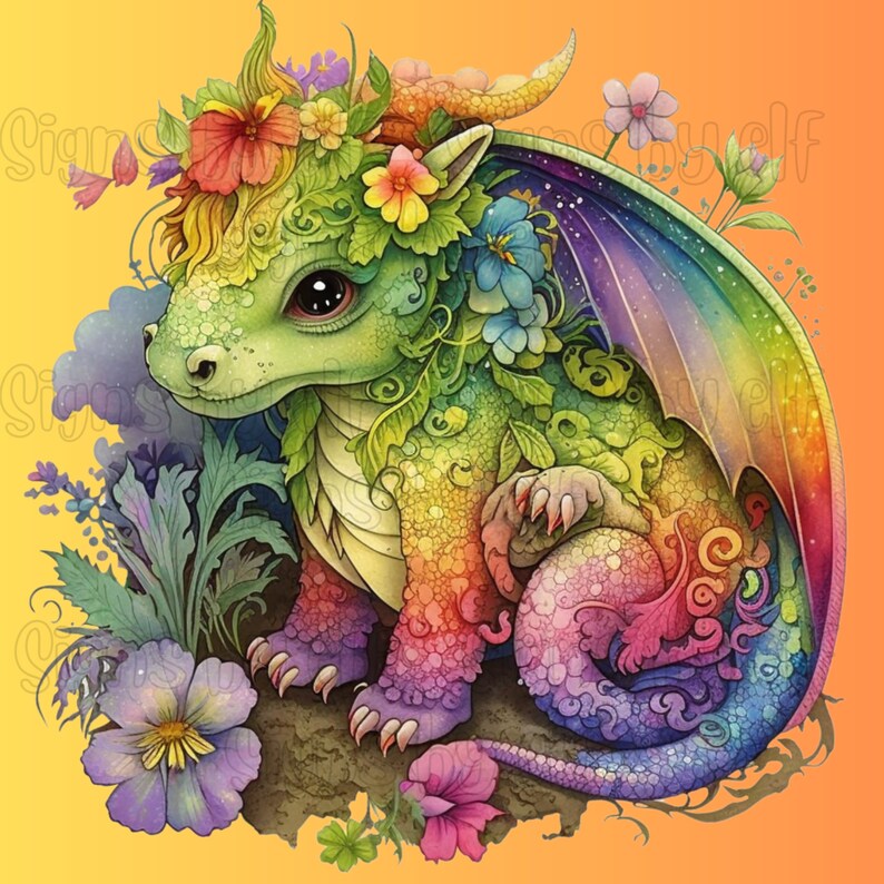 Baby Dragon Sign Collection Multiple Baby Dragon Signs - Etsy