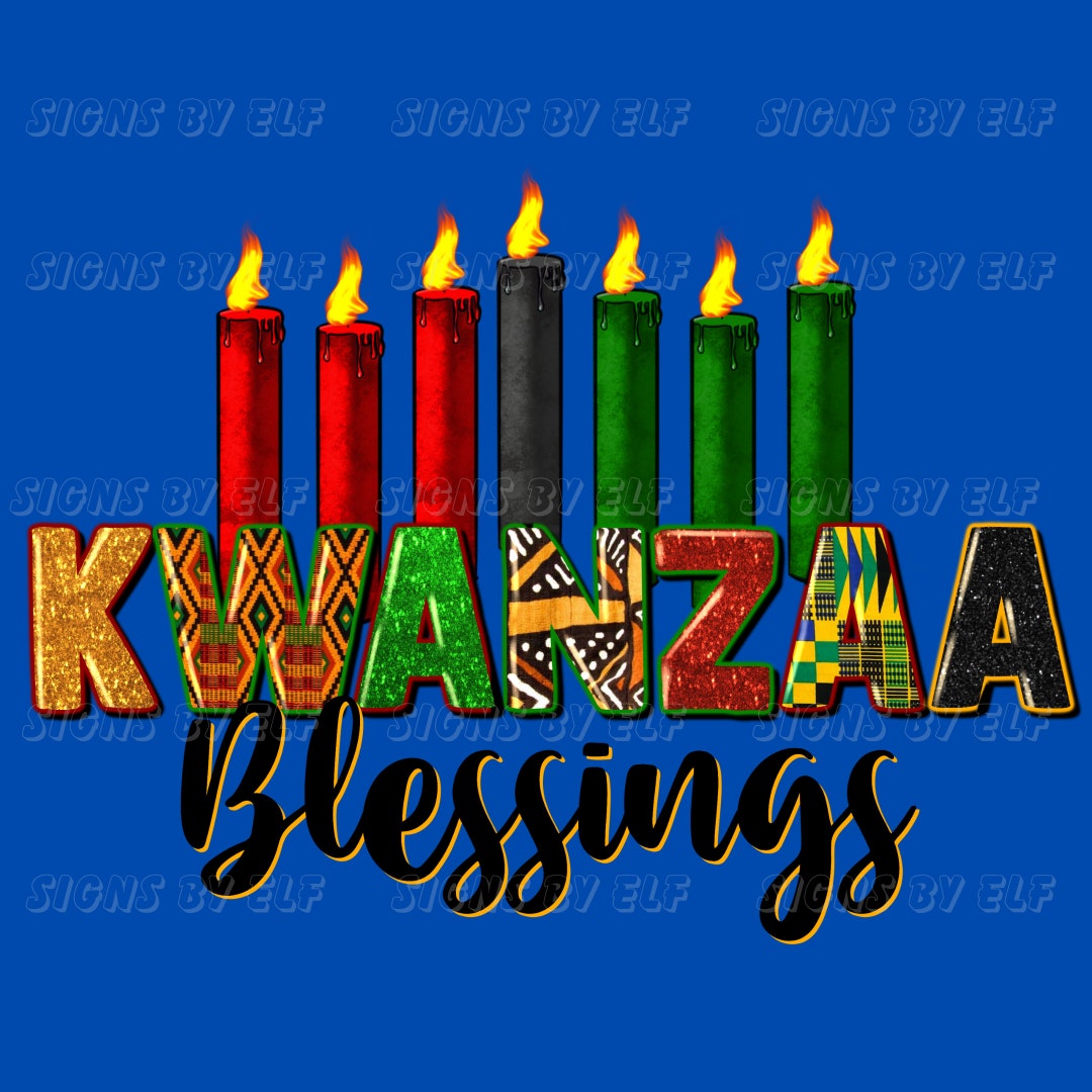 Kwanzaa Blessings, Kwanzaa Sign, African Harvest Festival, Wreath Signs ...