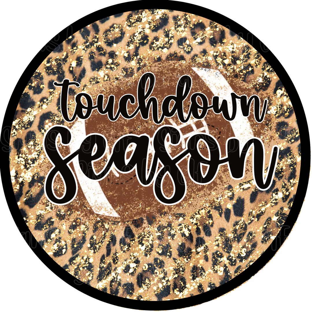 Touchdown Season Football Sign Fall Signs Football Season - Etsy