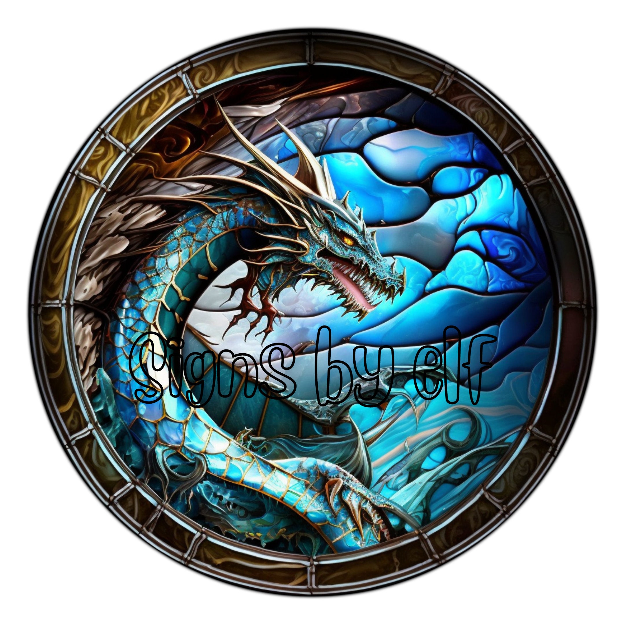 Dragon Sign Dragon Decor Wreath Signs Sign Metal Sign - Etsy