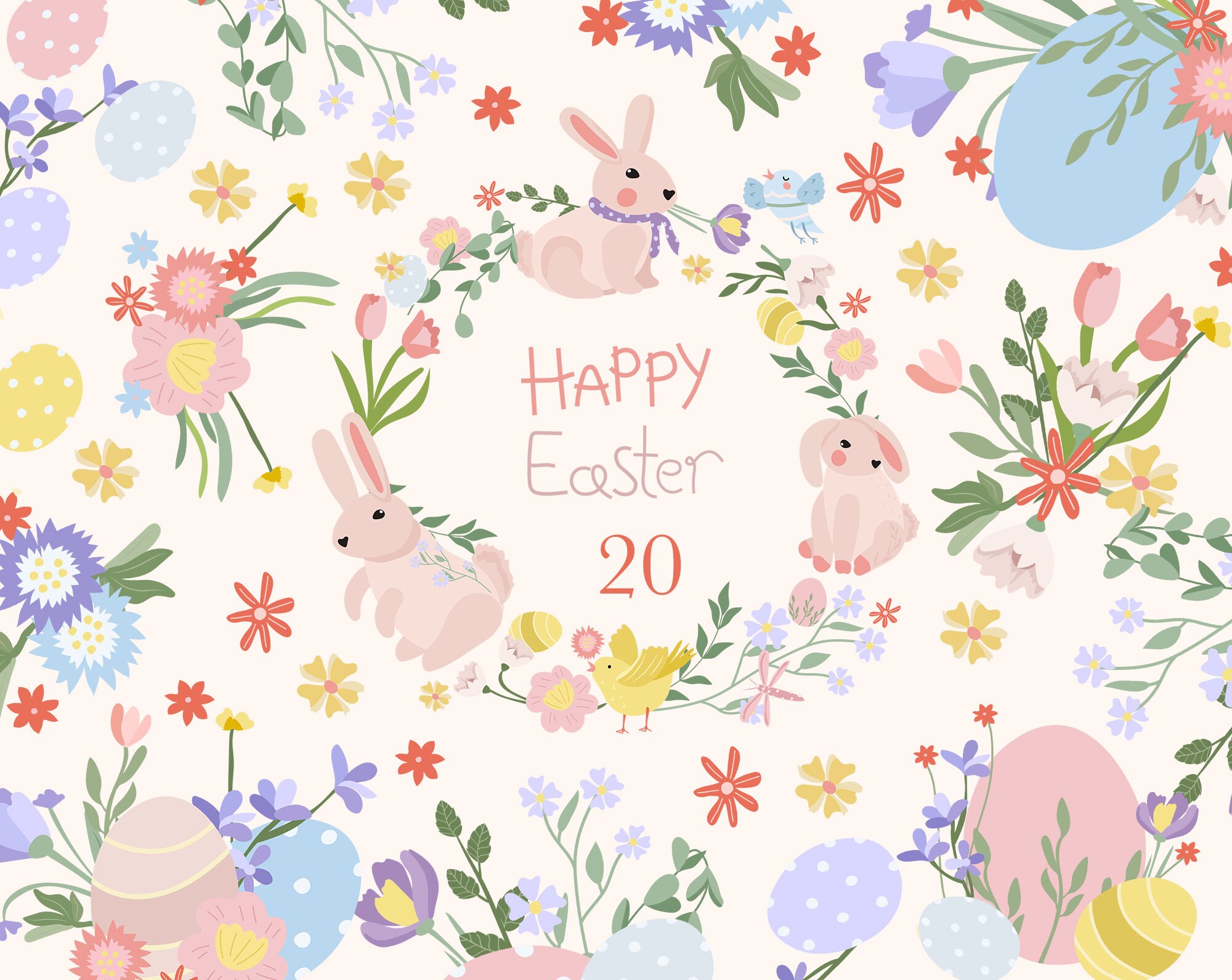 Kawaii Bunny, Easter Egg Png, Kawaii Clipart, Easter Invitation, Easter ...