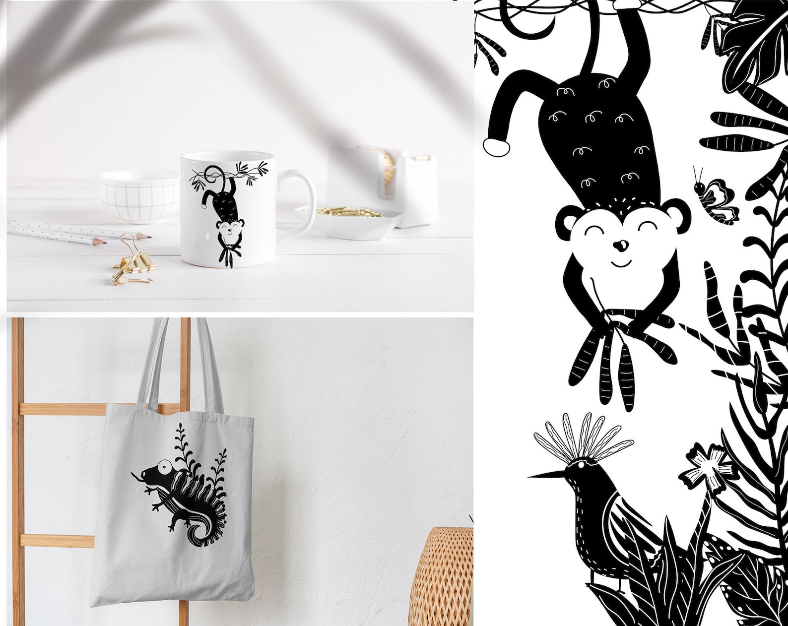 Jungle Animal Svg, Elephant Svg, Tiger Svg, Jungle Nursery, Flamingo ...