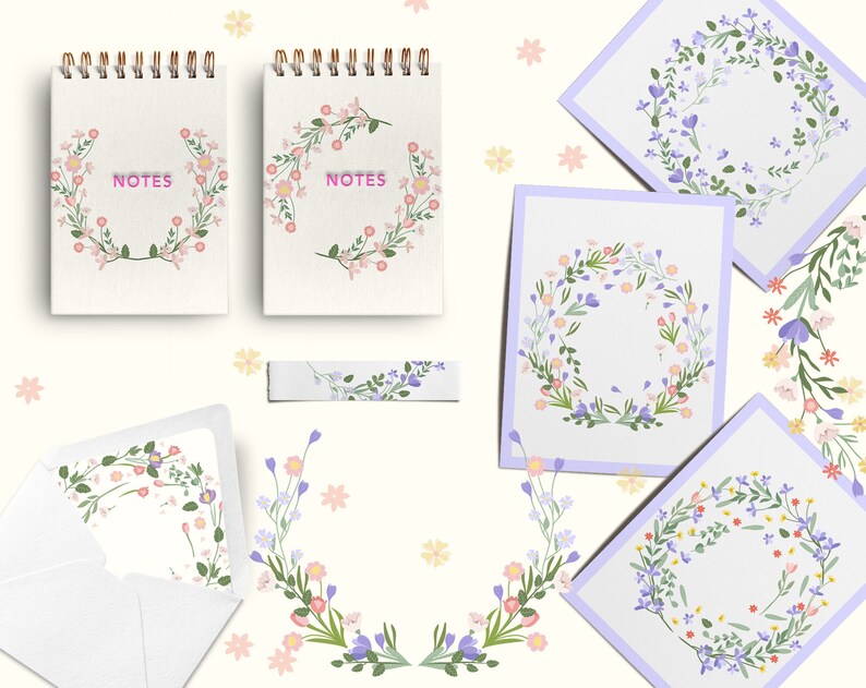 Floral Wreath Svg, Botanical Svg, Laurel Wreath Svg, Daisy Svg, Floral Wreath Png, Flower Frame ...