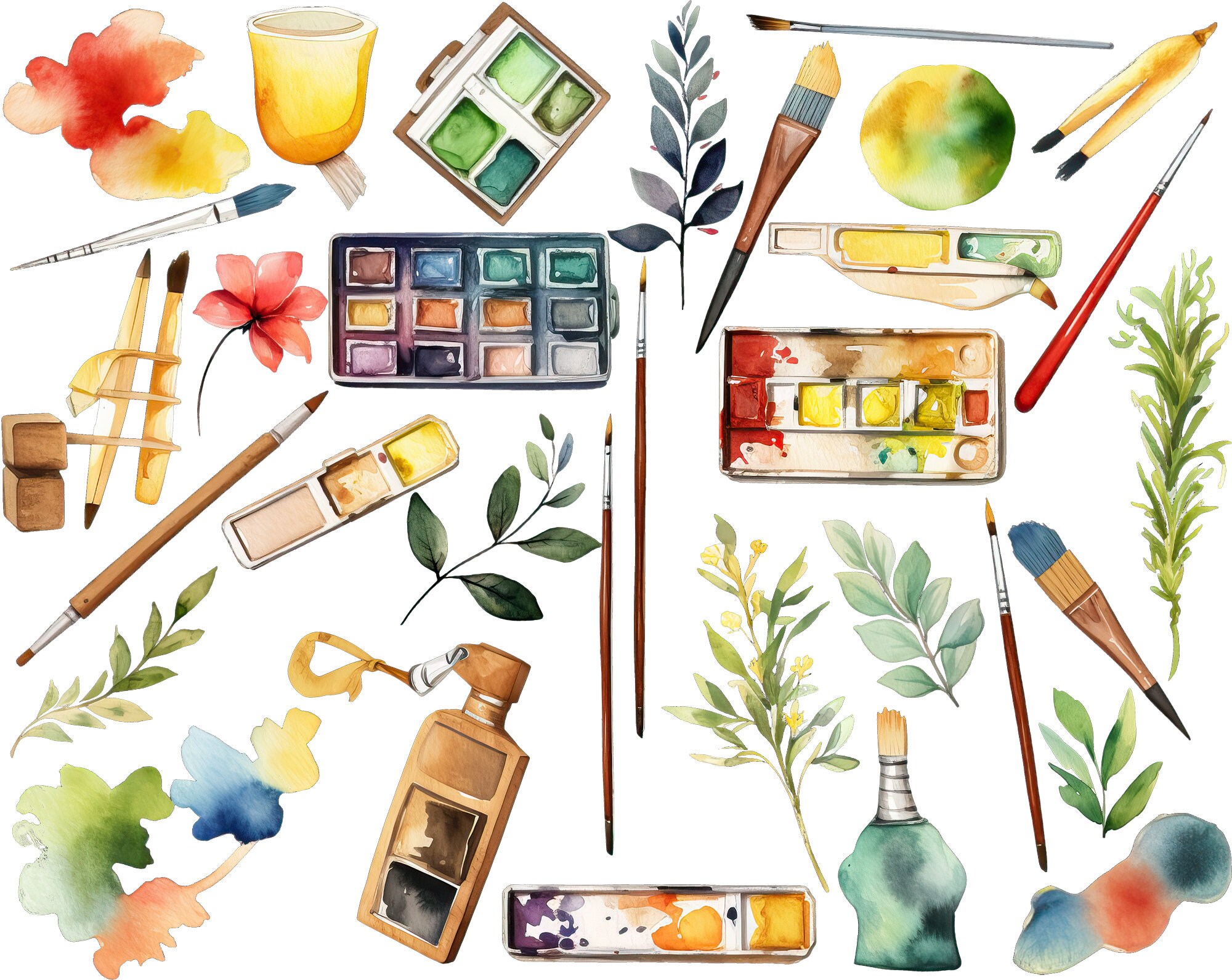 Teacher Life Png, Paint Brush, Paint Palette, Paint Brush Png ...
