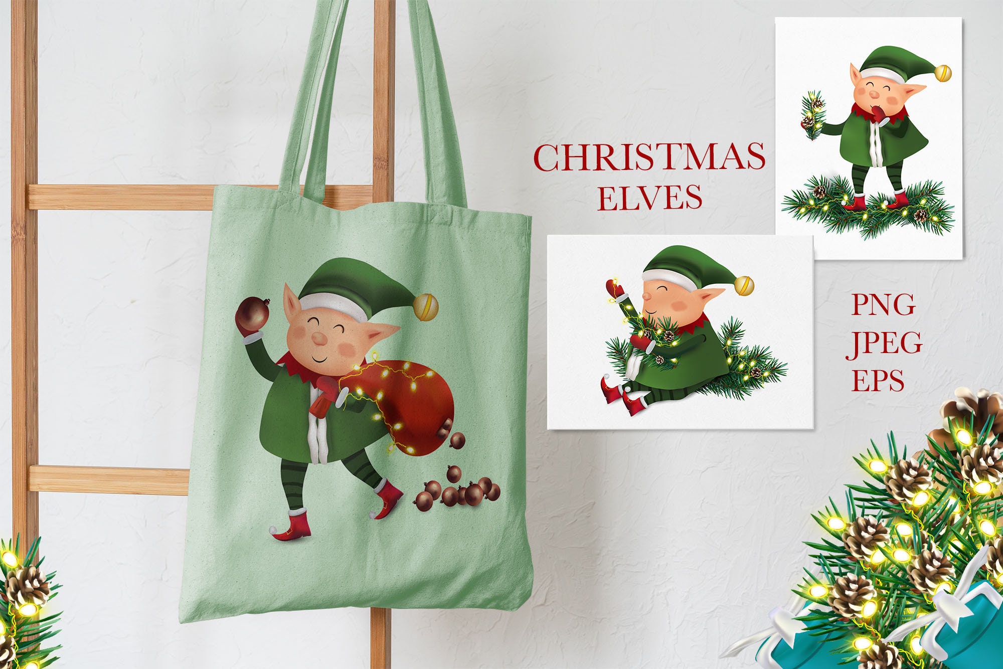 Elf Png, Gnome Clipart, Buddy the Elf, Elf Printable, Pine Cone Clipart ...