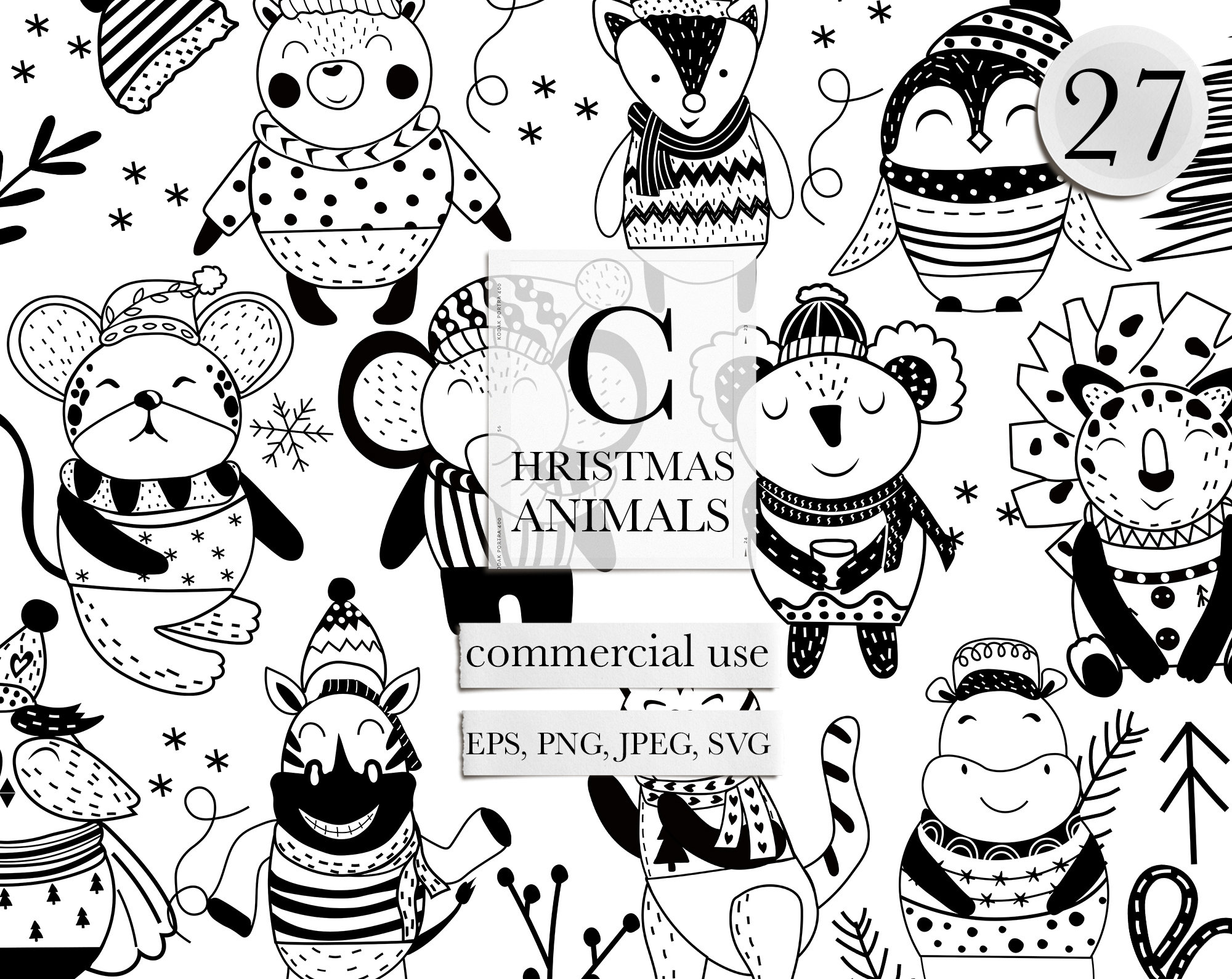 Woodland Animals Svg, Lion Svg, Tiger Svg, Cozy Season Koala, Penguin ...