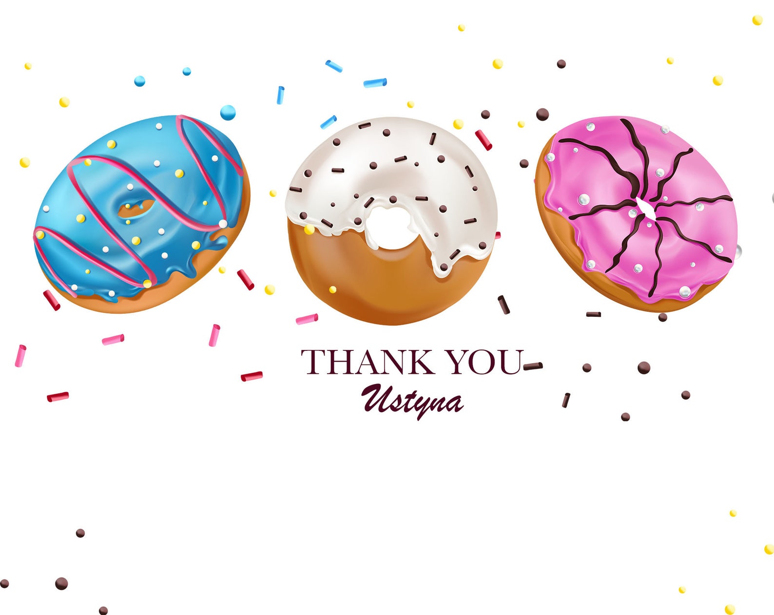 Donuts Clipart, Baking Clipart, Cake Clipart, Donut Art, Candy Clipart ...
