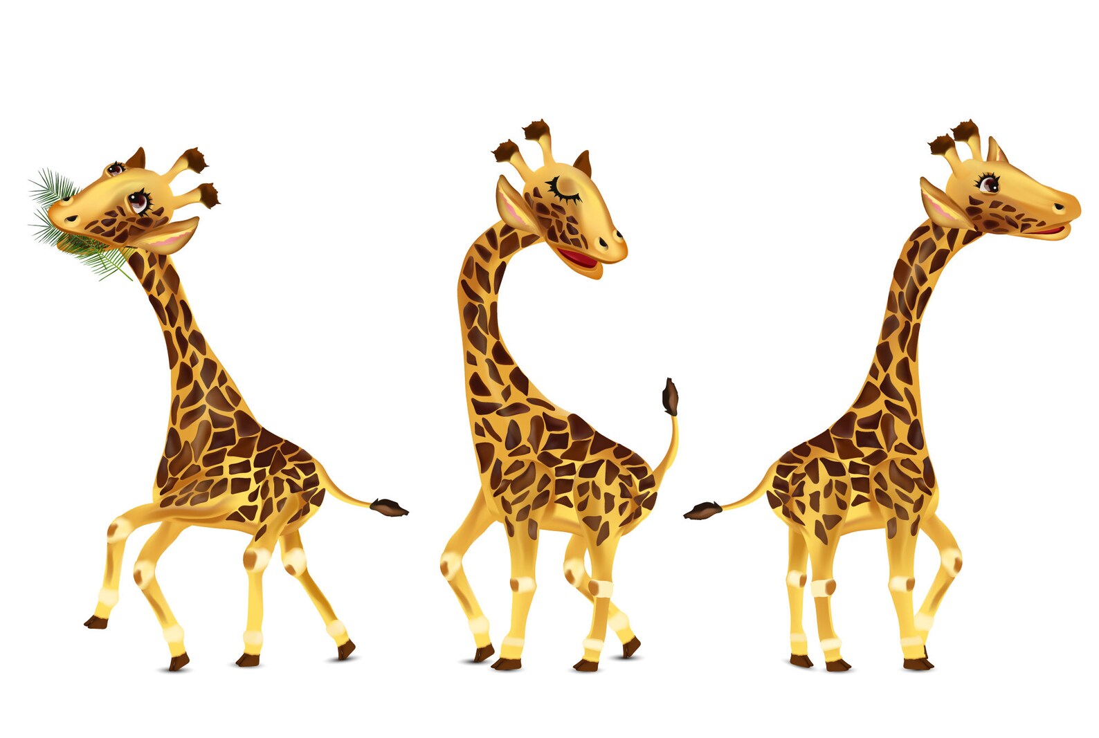 Cute Giraffe Clipart, Giraffe Png, African Animals Clipart, Giraffe ...