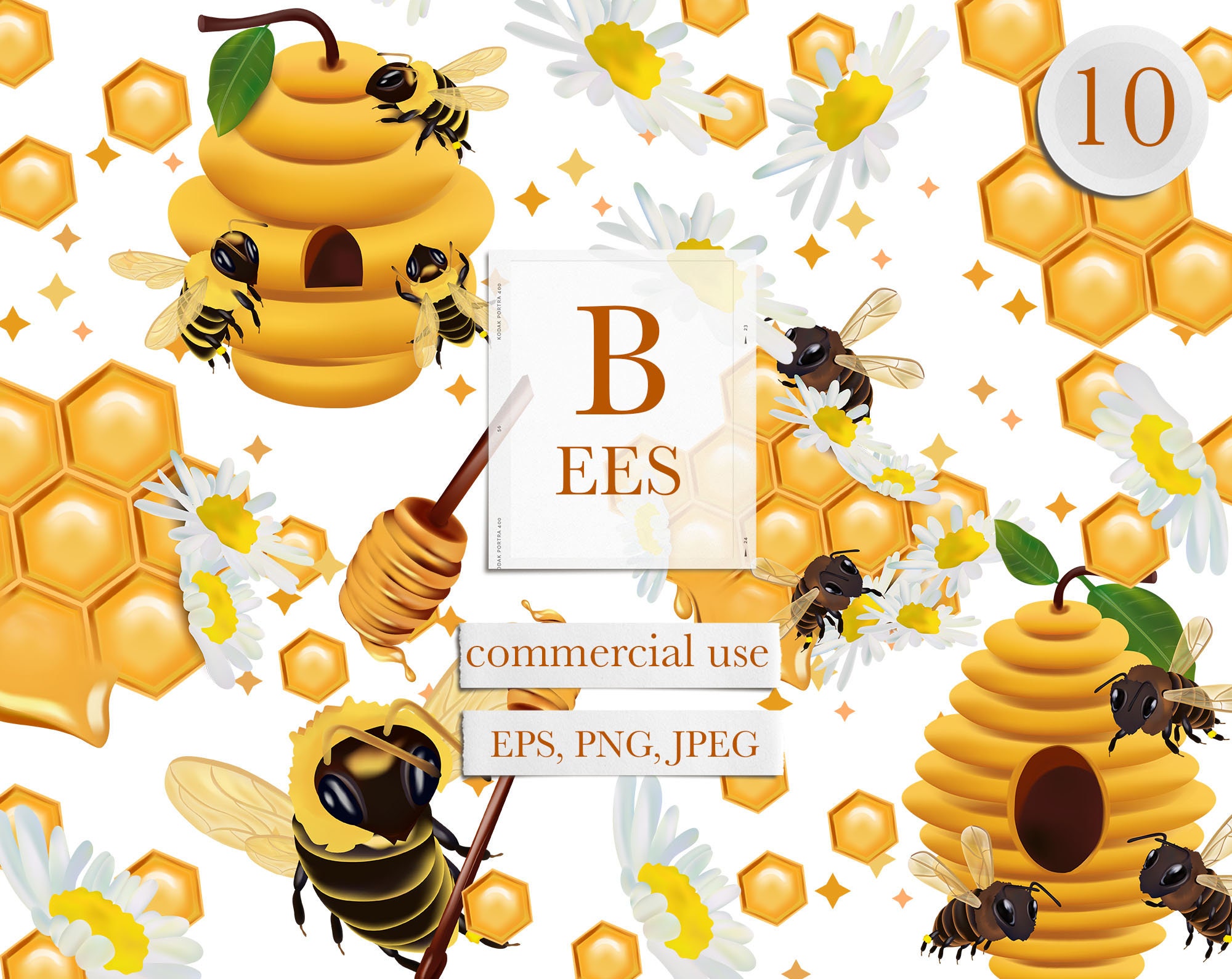 Honey Bee Png, Bee Clipart, Busy Bee Clipart, Honey Comb Clipart, Bee ...