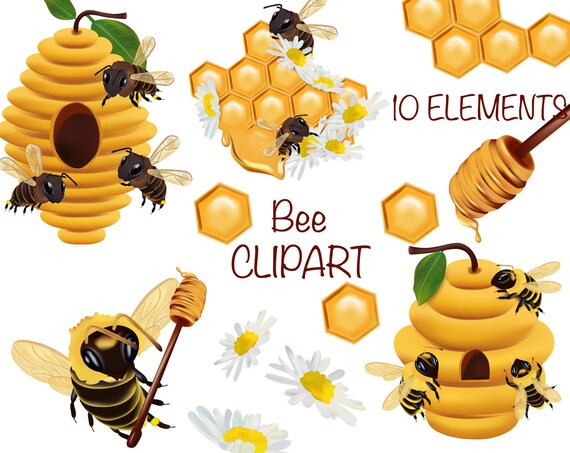 Bee Hive Clip Art