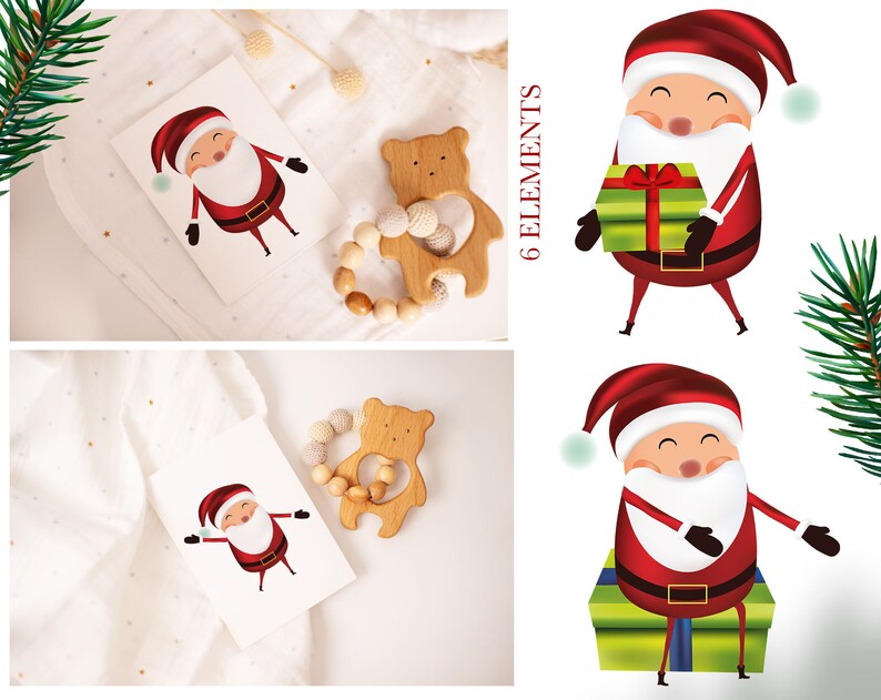 Christmas Clipart, Santa Claus Clipart, Santa Christmas Png, Santa ...