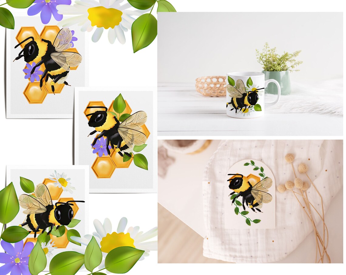 Bumble Bee Decor, Honey Soap, Bee Png, Bee Birthday Invite, Honey Comb ...