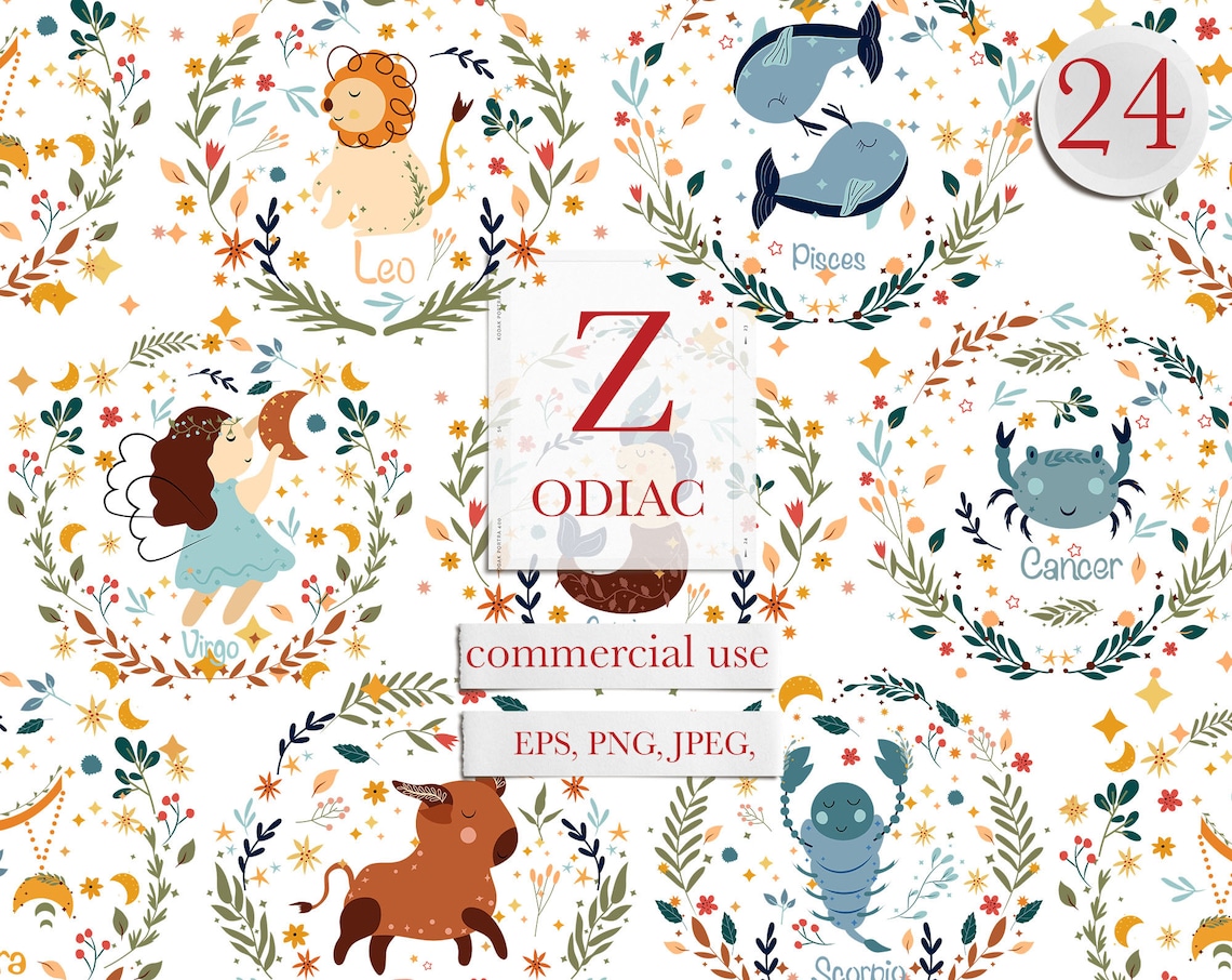 Zodiac Svg, Celestial Svg, Mystical Svg, Horoscope Svg, Gemini Svg ...