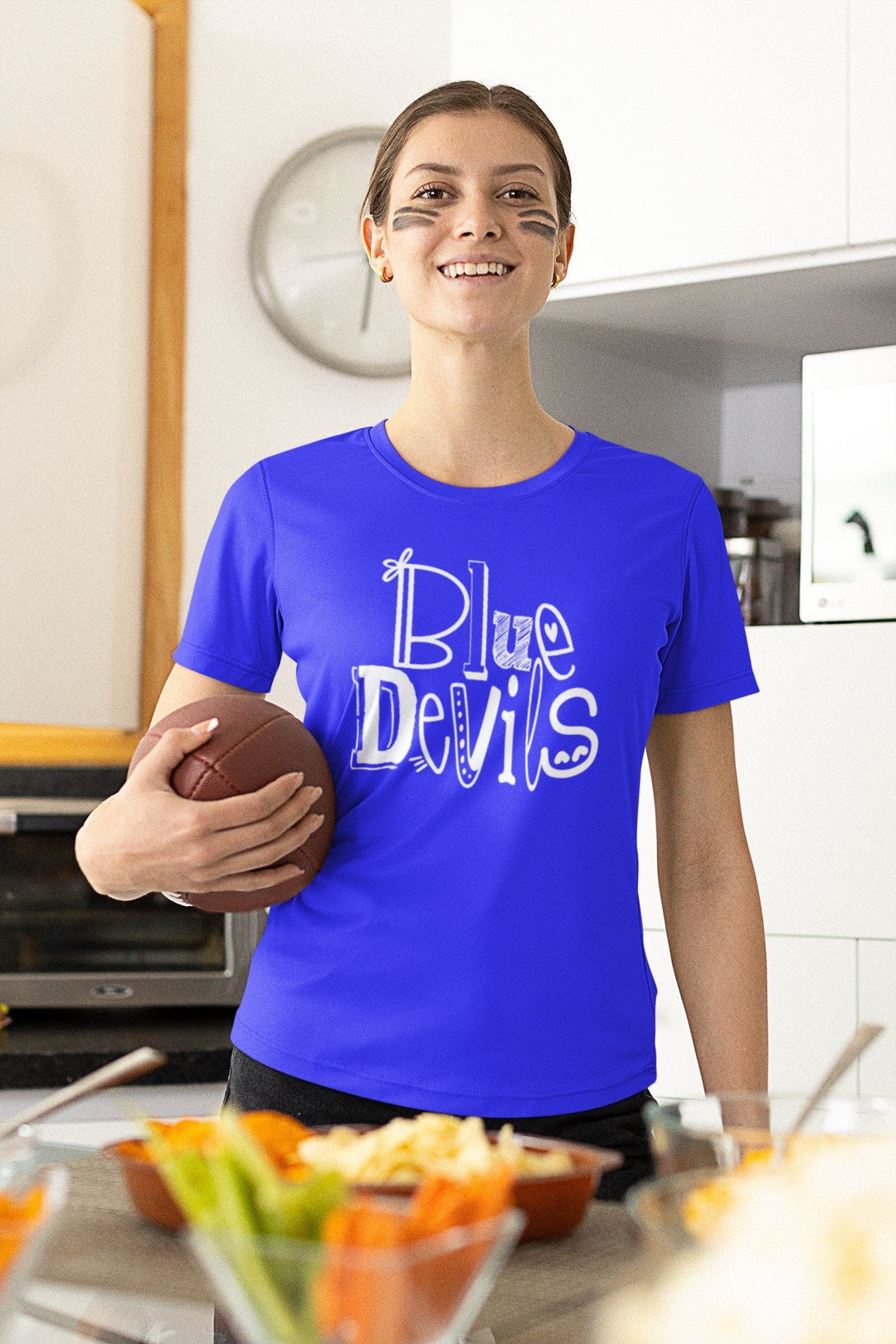 Blue Devils School Mascot, Back to School, Digital Download ...