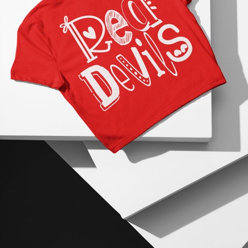 Color Mascot Red Devils PNG - Etsy