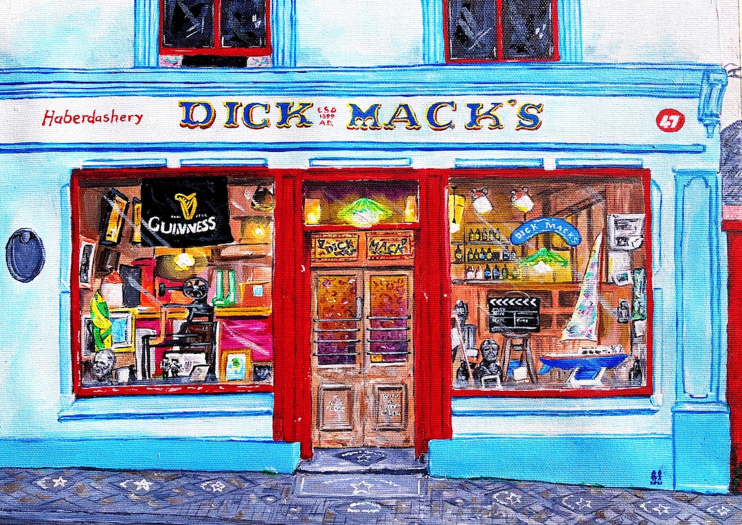 Dick Macks Pub, Dingle Print Incl 10x8 Mount Abstract Explorer Ireland ...