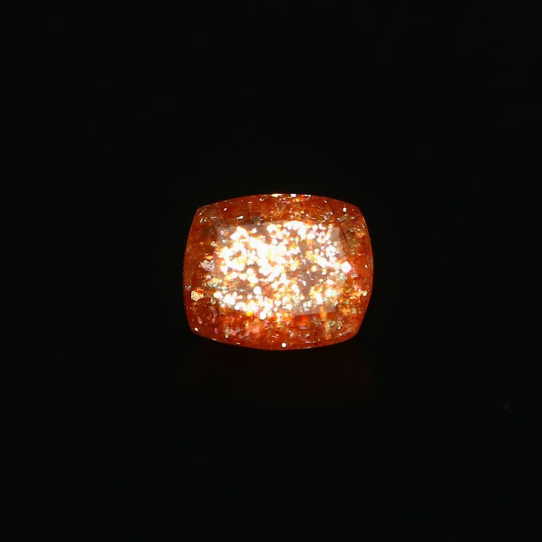 Golden Matrix Multi Flakes Sunstone Cushion Shape 11.5X10X6.4 - Etsy
