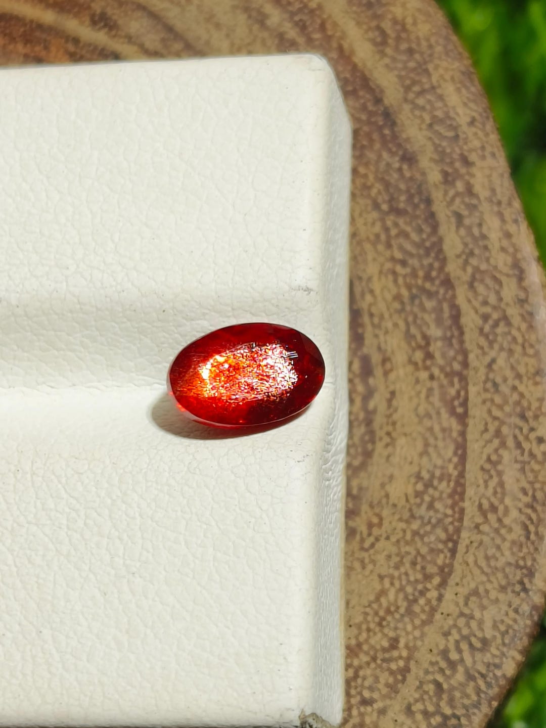 Fantastic Natural Red Oregon Sunstone With Copper Shiller Effect ...