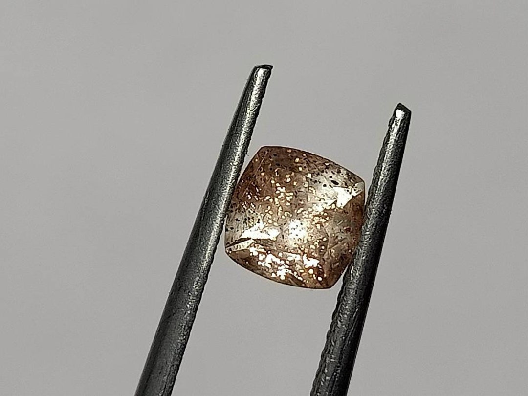 Oregon Sunstone Faceted With Beautiful Copper Schiller Petten - Etsy