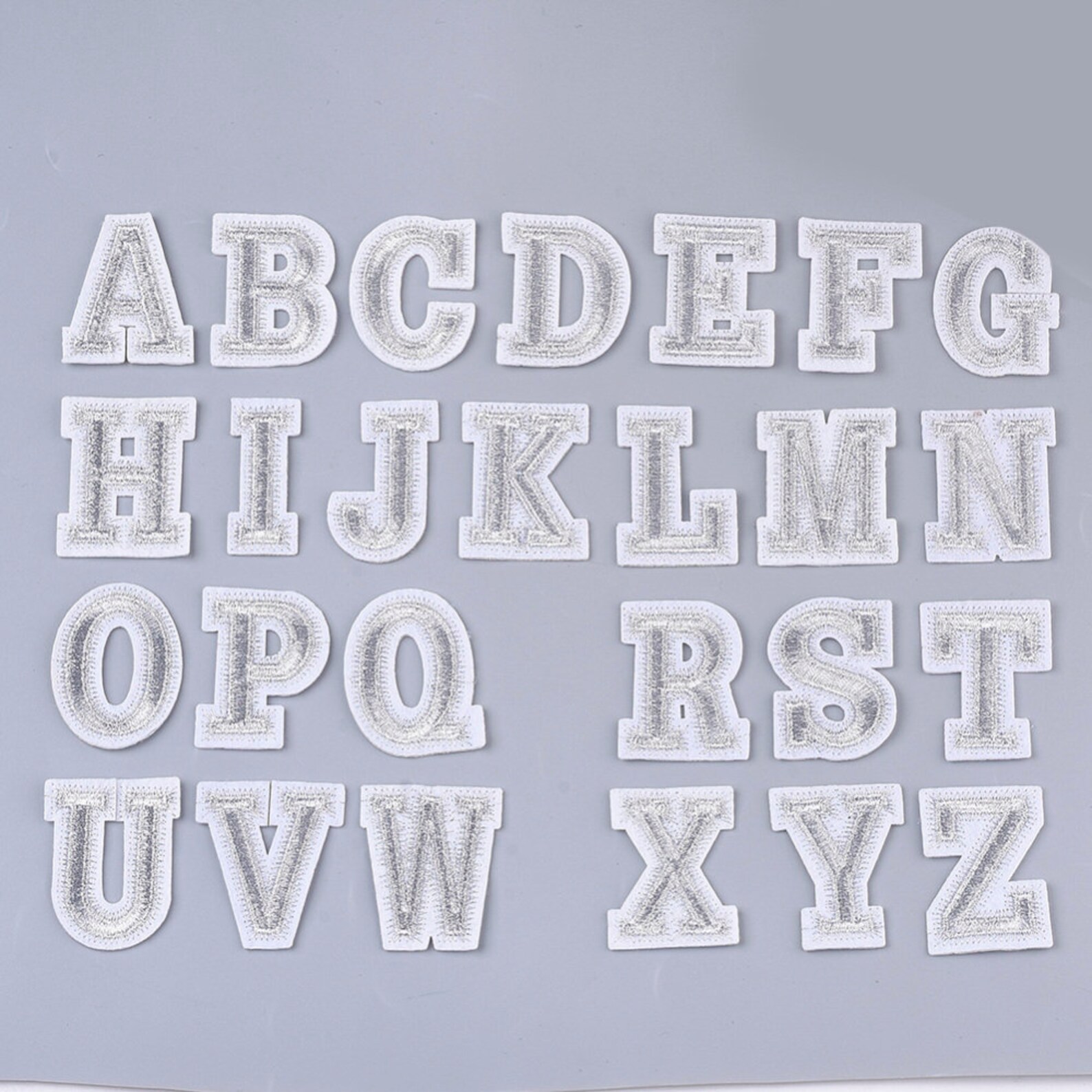 A to Z Alphabet Patch Embroidered Letter Applique 45 Mm | Etsy UK