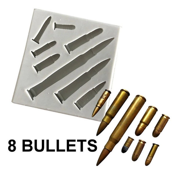 Bullet Resin Molds - Etsy