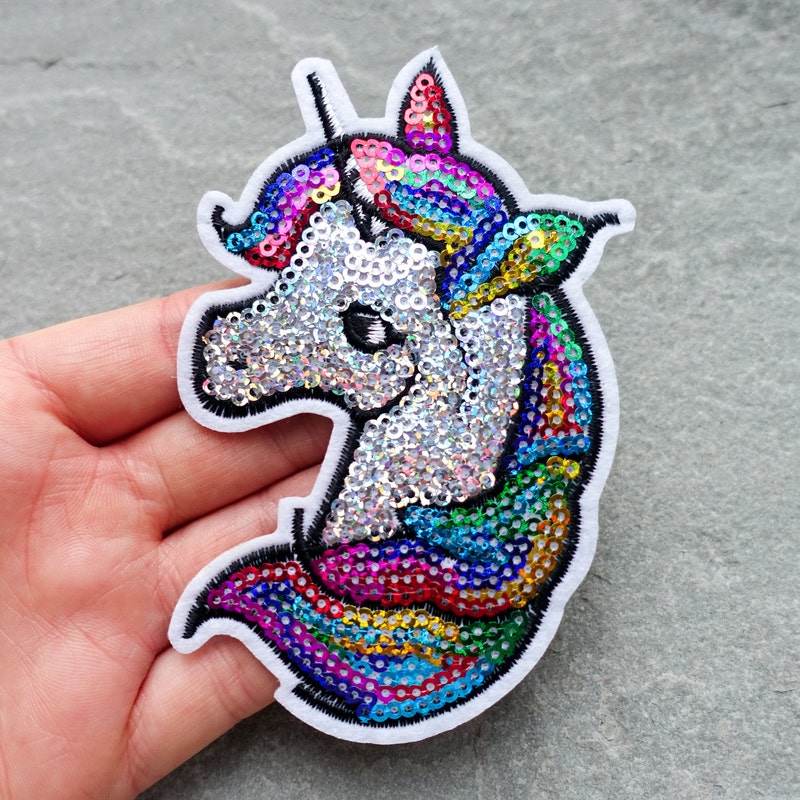 Large Sequin Patch - Etsy