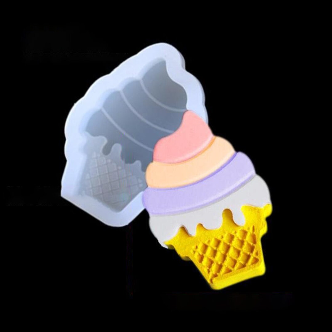 Ice Cream Mould, Wafer Cone Mould, Versatile Silicone Food Safe & Resin ...