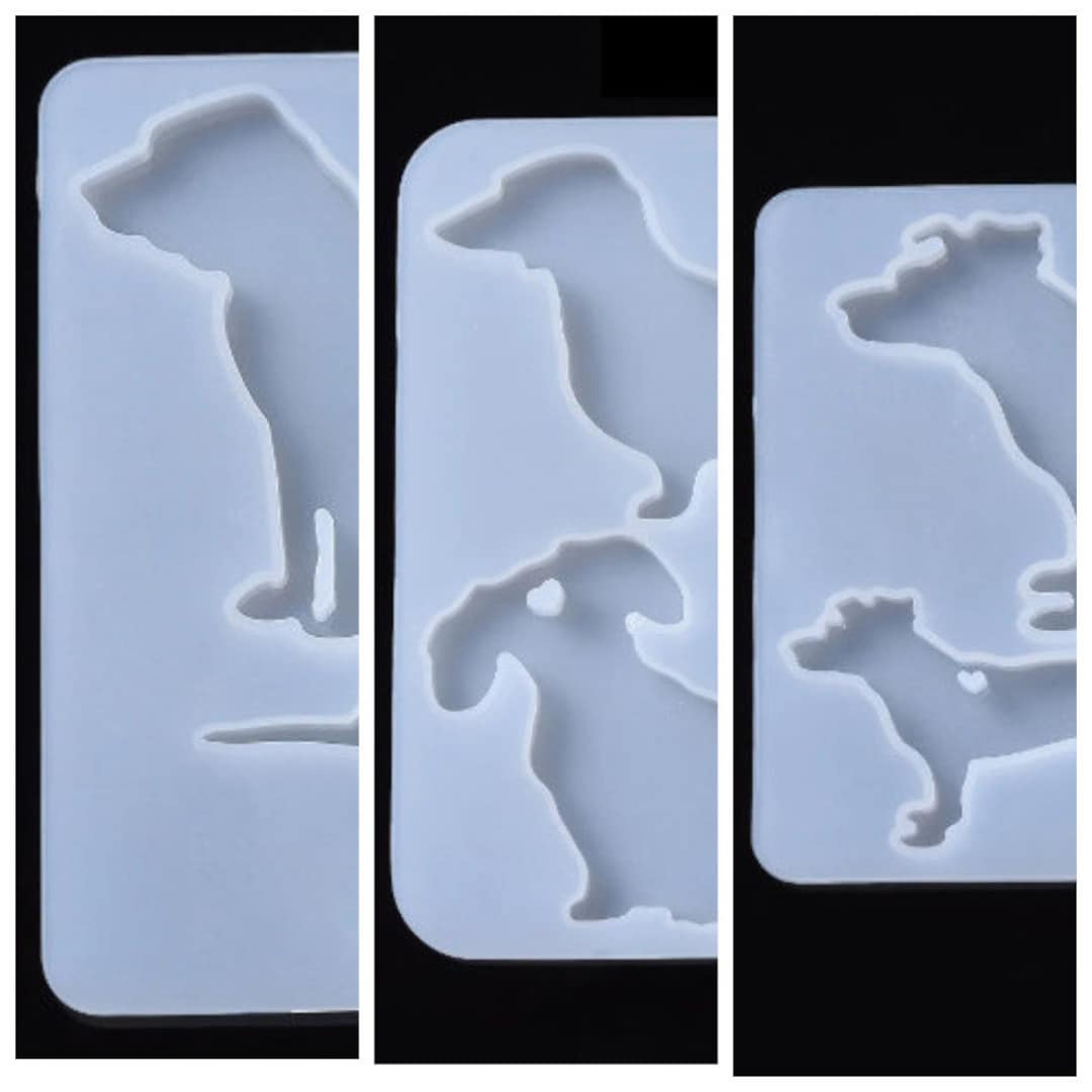 Dog Moulds, Sausage Dog, Hound & Terrier Dog, Dachshund, Bloodhound ...