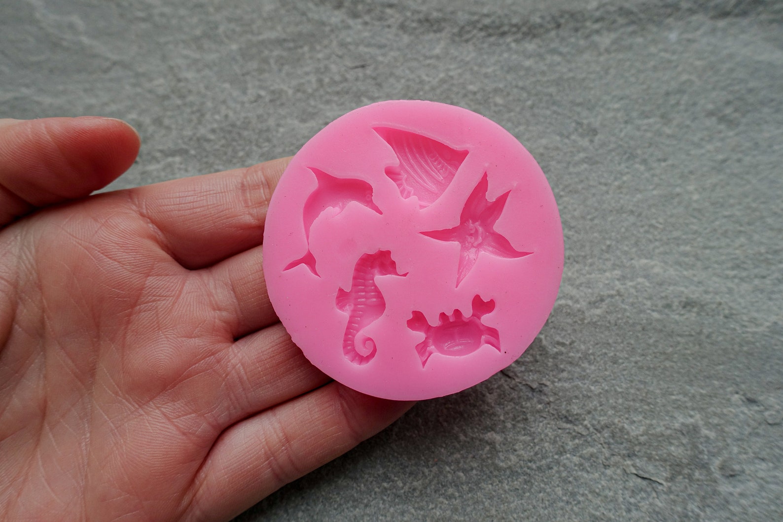 Sea Animal Mould, Marine Creatures, Versatile Food Safe & Resin ...