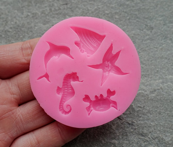 Sea Animal Mould Marine Creatures Versatile Food Safe & - Etsy UK