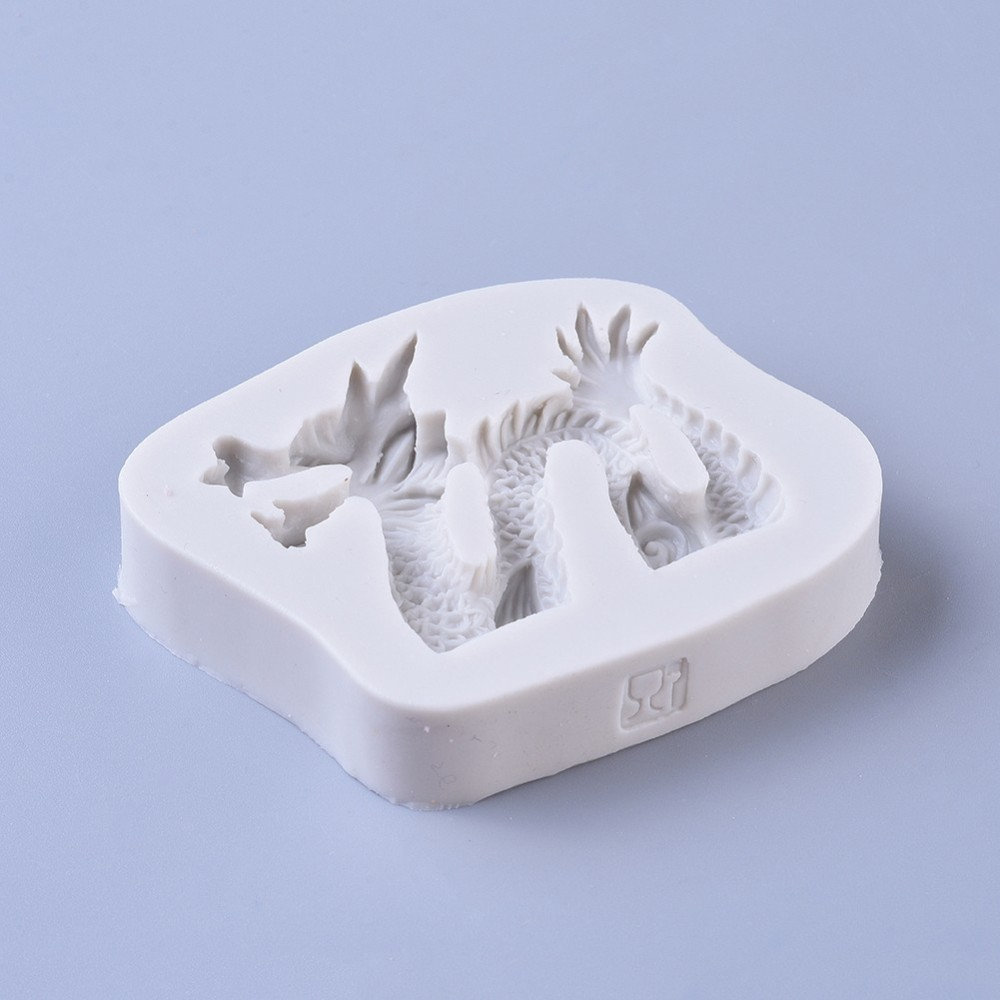 Dragon Mould, Versatile Food Safe & Resin Silicone Mould, Sugar Craft ...
