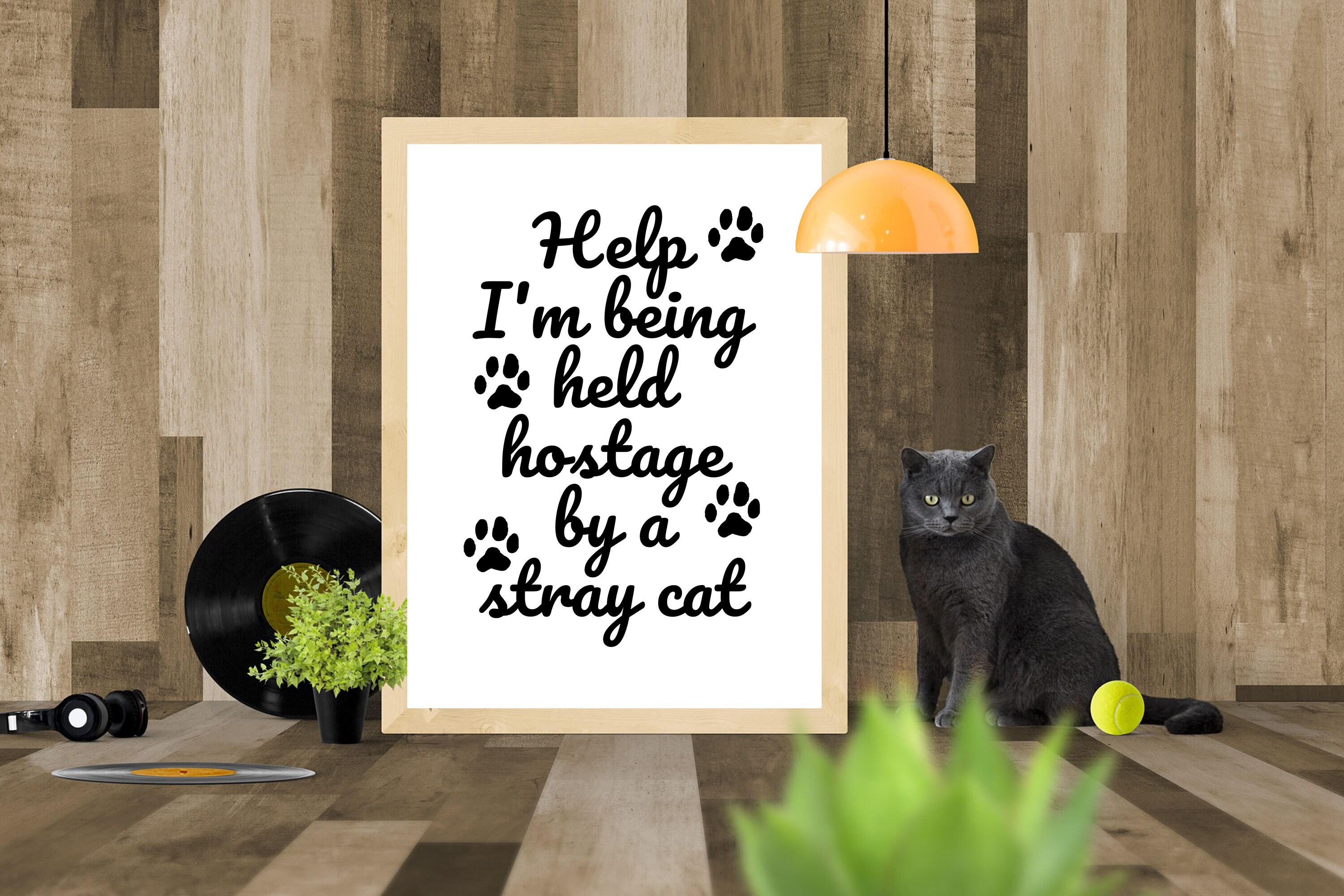 Help I'm Being Held Hostage, Printable Wall Art, Black and White ...