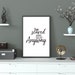 Be Scared and Do It Anyway, Printable Wall Art, Black and White ...