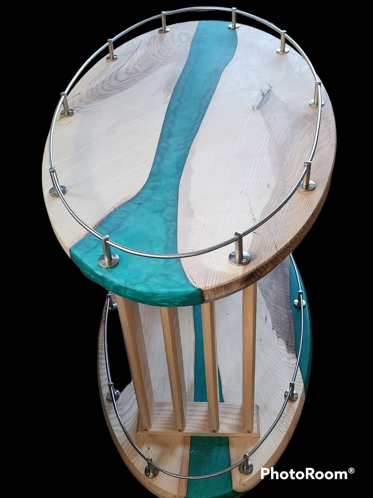 Ash and Resin Drinks Trolley - Etsy