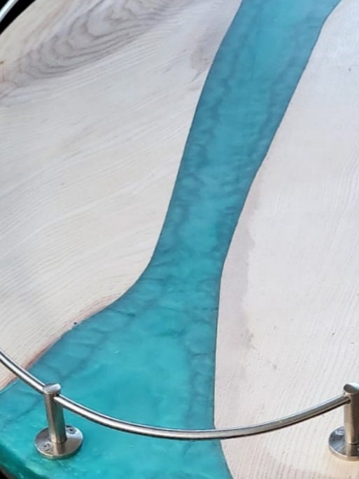 Ash and Resin Drinks Trolley - Etsy