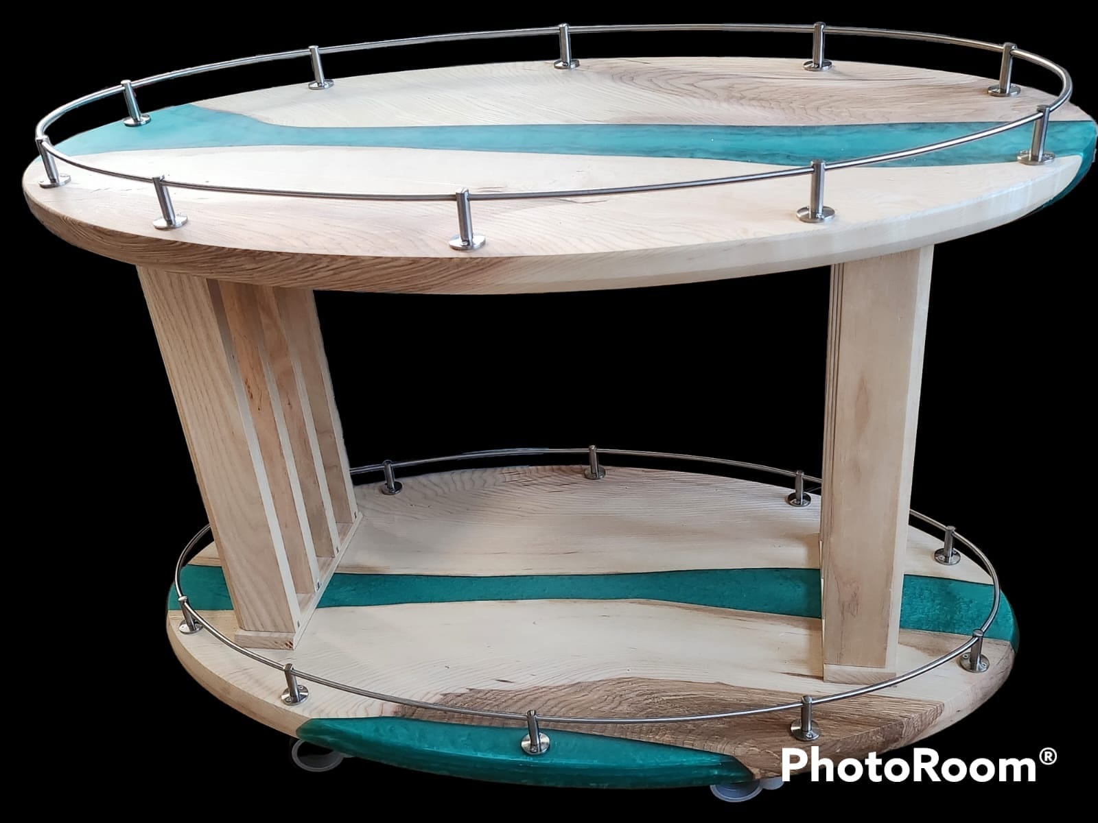 Ash and Resin Drinks Trolley - Etsy