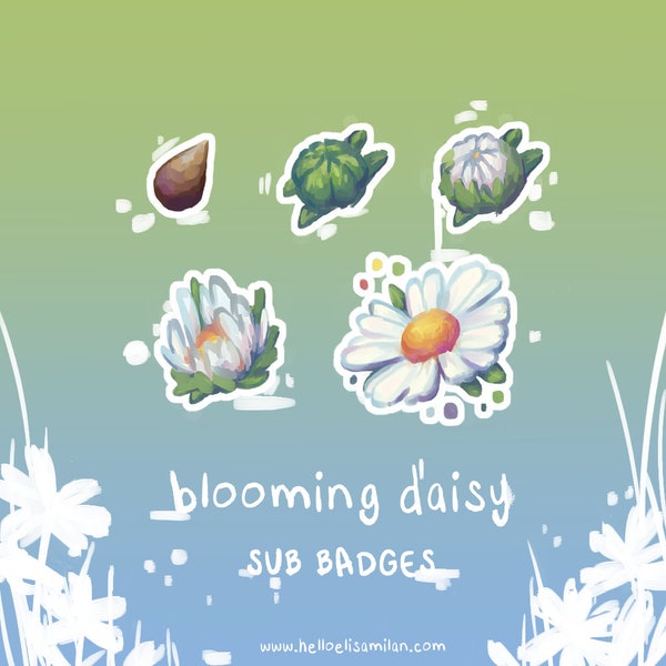 Daisy Twitch Emotes - Etsy