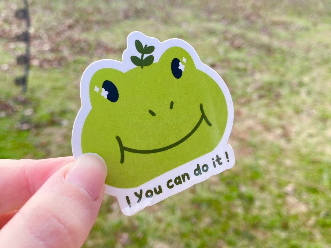 You Can Do It! - Vinyl Sticker - Etsy