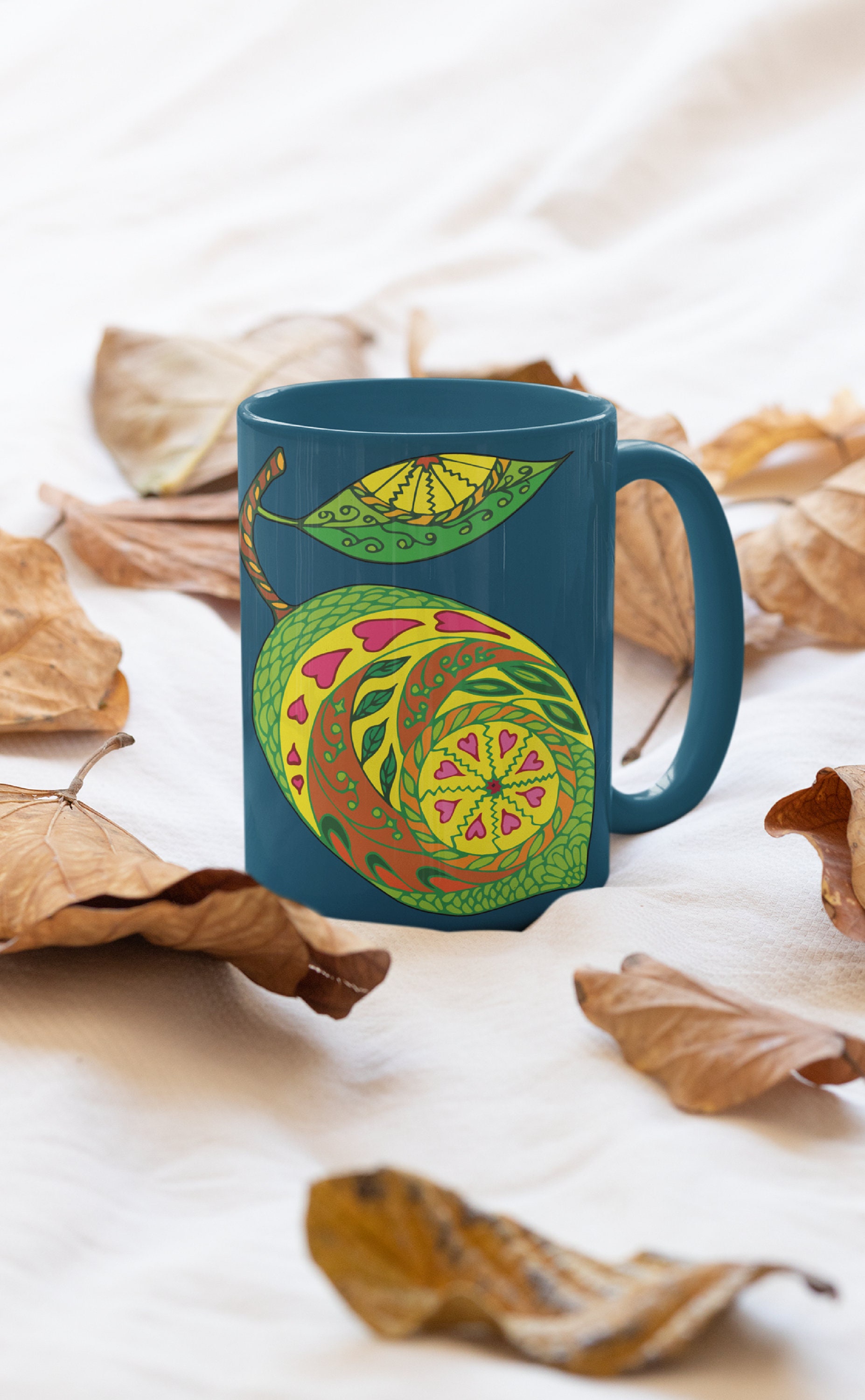 Coloring Page Lemon for Adults and Teenagers Vector Image Pdf - Etsy