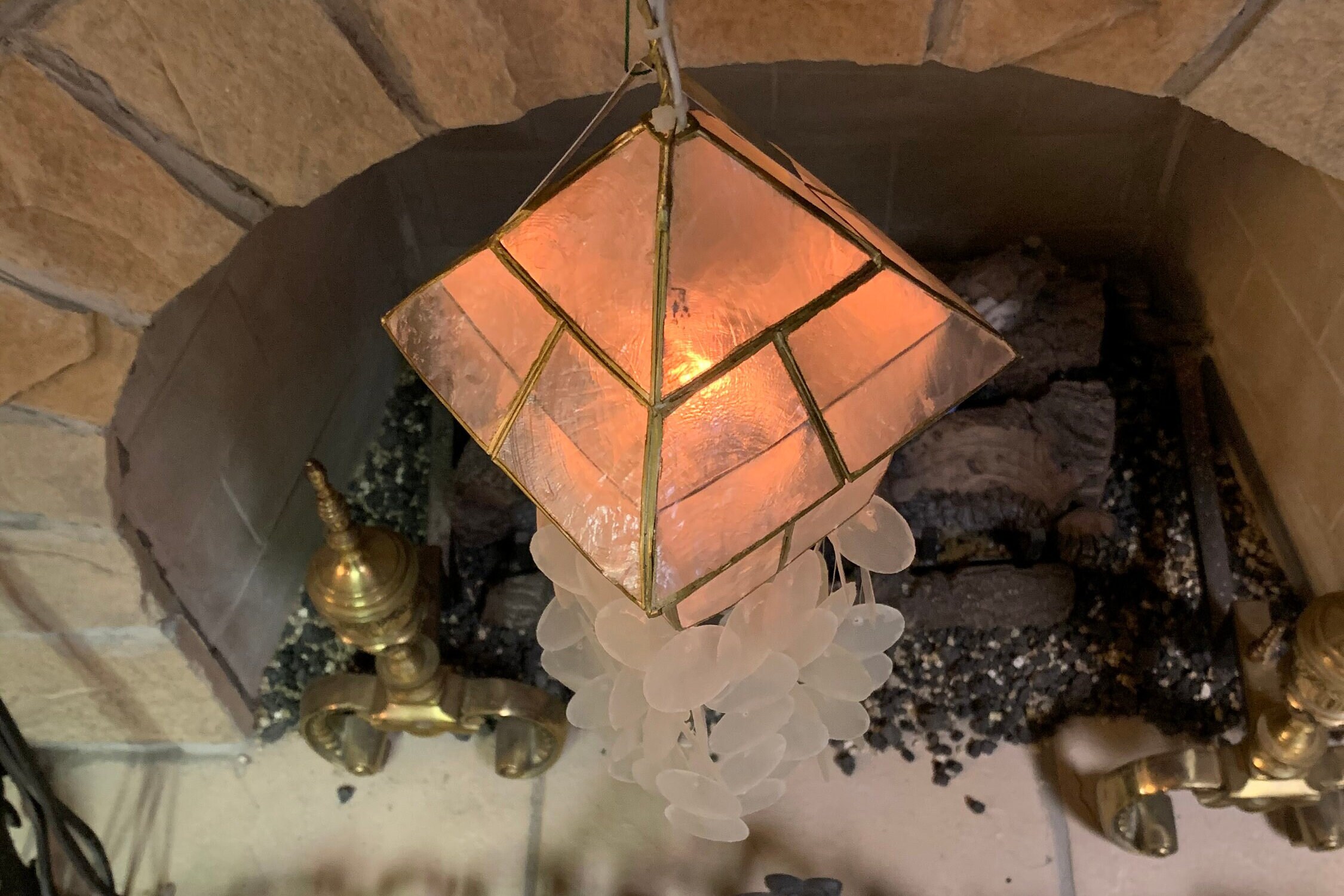 Philippine Capiz House Lighted Wind Chime - Etsy