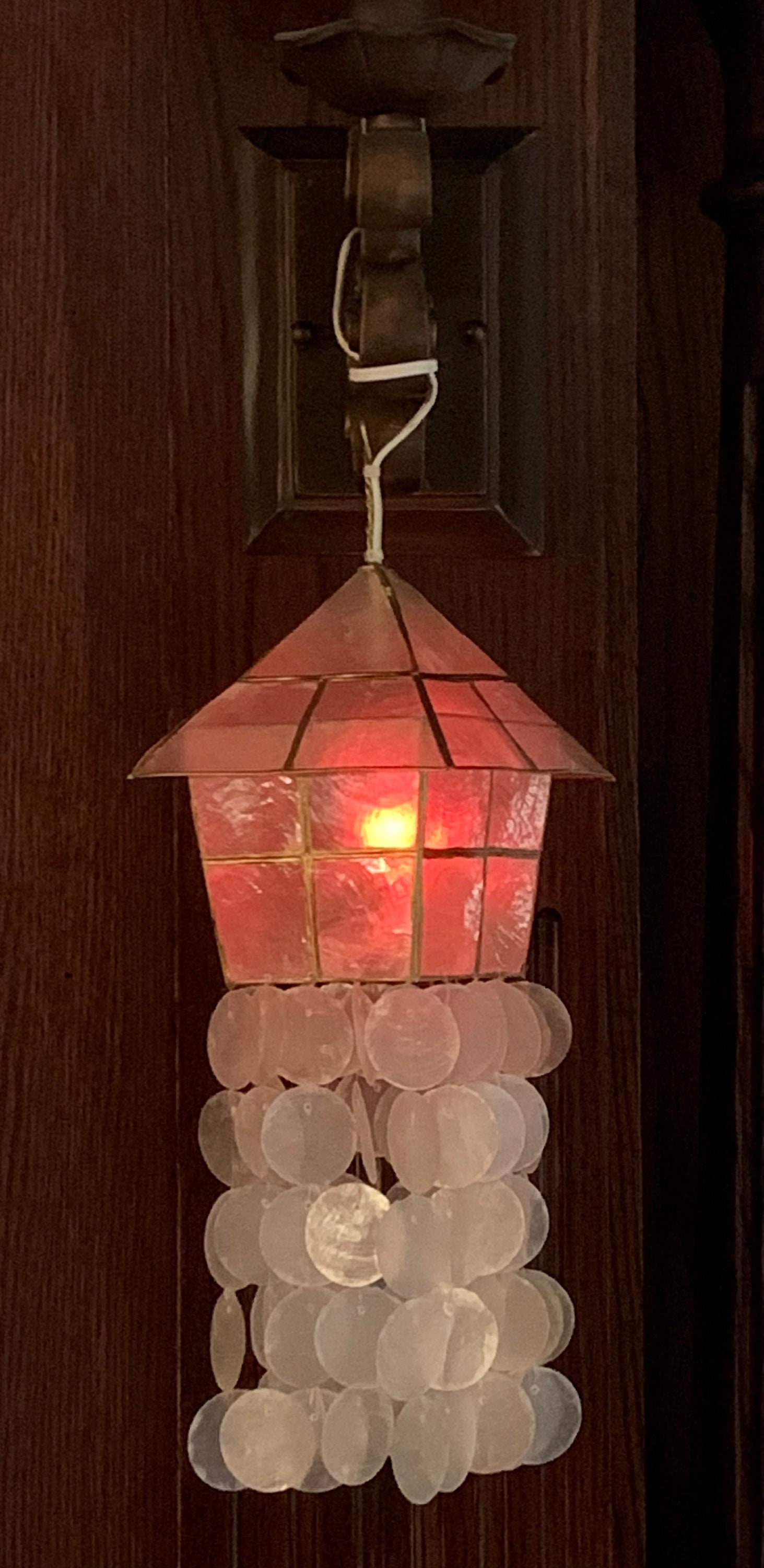 Philippine Capiz House Lighted Wind Chime - Etsy