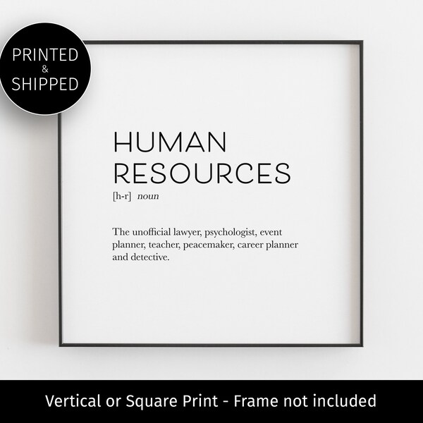 Human Resources Office Decor - Etsy