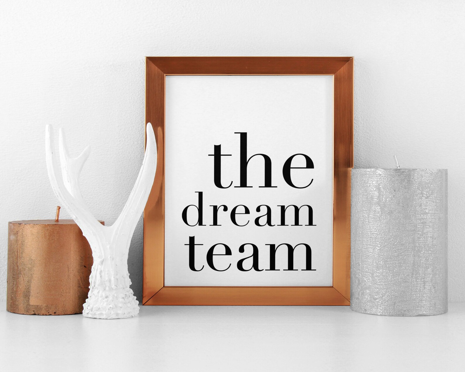 Dream Team Print, Family Quote, Teamwork Prints, Office Decor ...