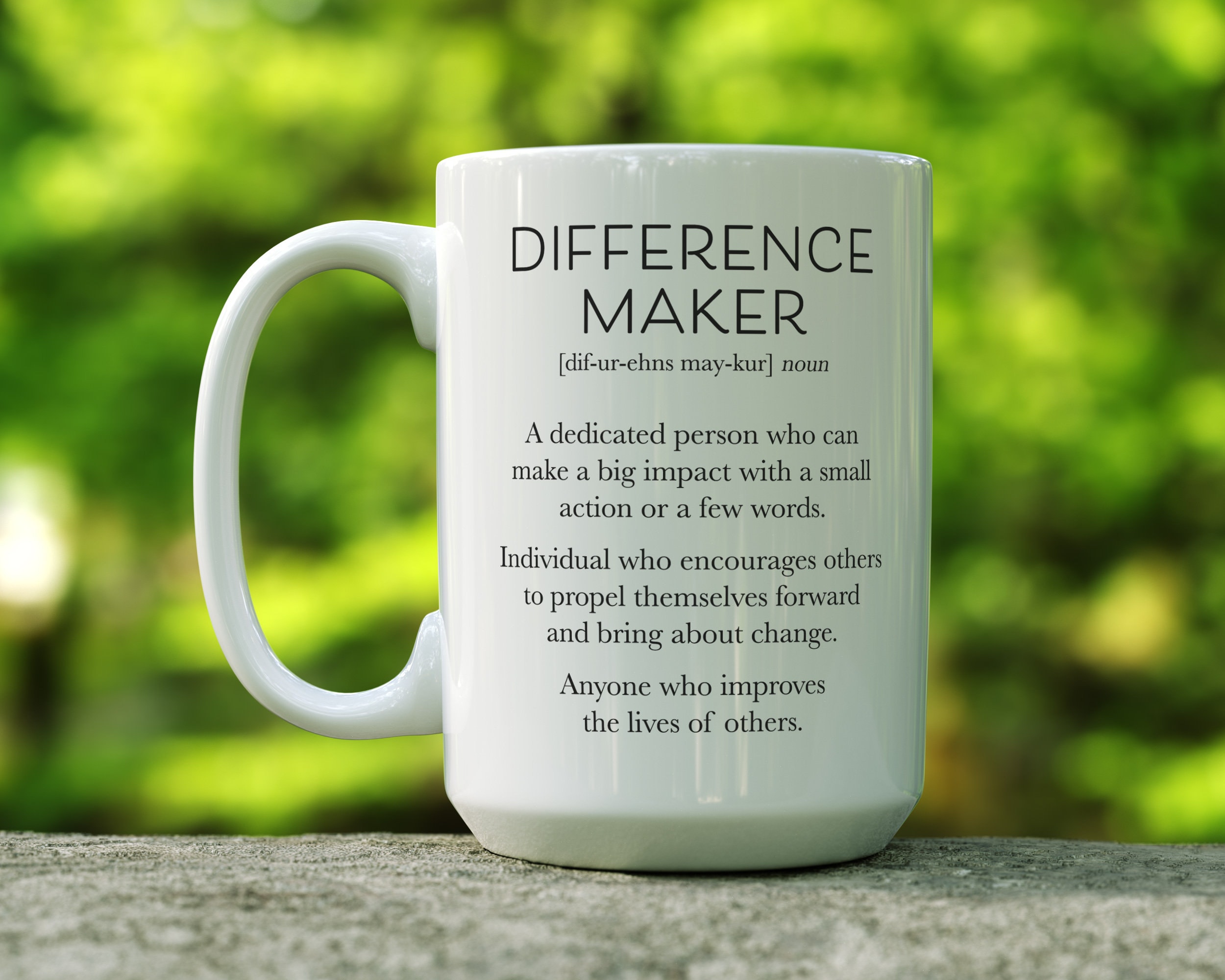 Difference Maker Definition Mug, Inspirational Mug, Special Education ...