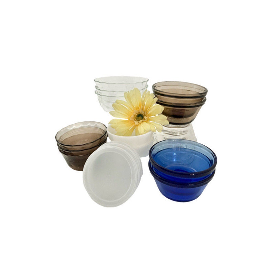 Vintage Pyrex Glass Ramekins/custard Cups SET of 3 / Vintage Pyrex ...