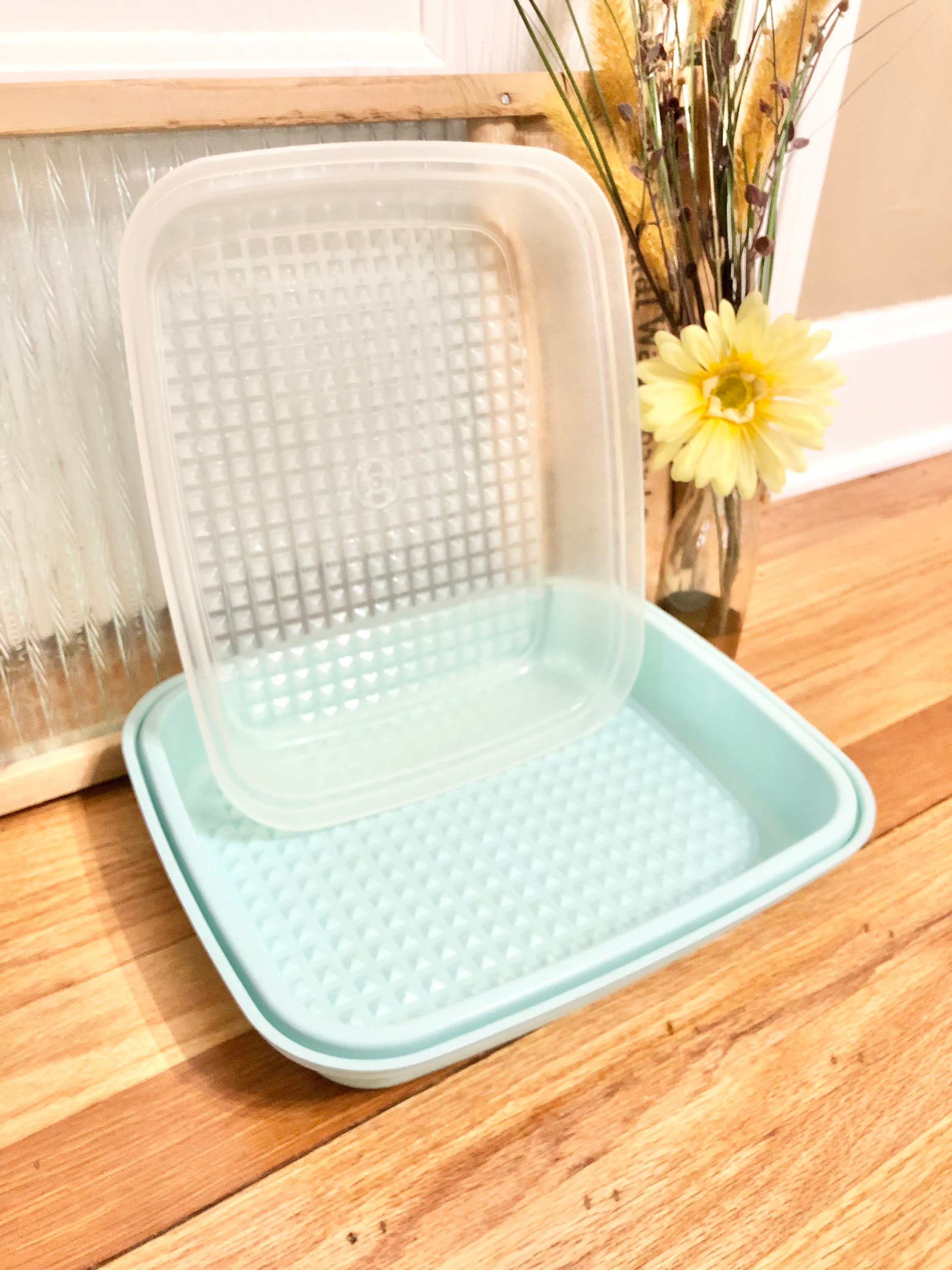 Vintage Tupperware Meat Marinating Container 1294-7 in Mint | Etsy