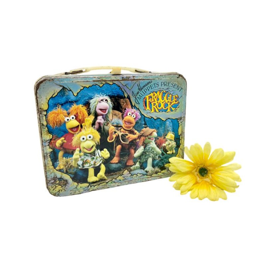 Vintage Jim Henson's Muppets Present Fraggle Rock Metal Lunch Box ...