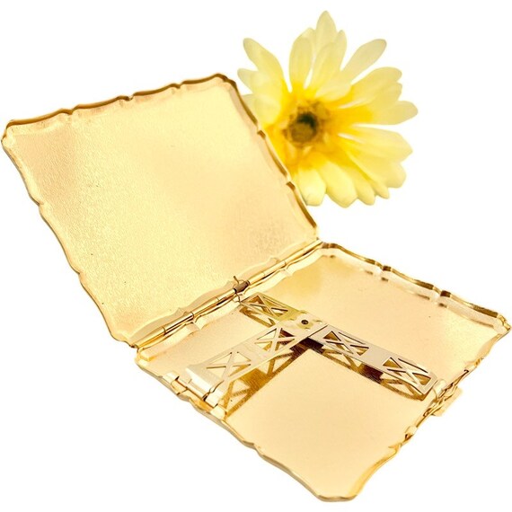 Vintage Mid-Century Stratton Cigarette/Card Case with… - Gem