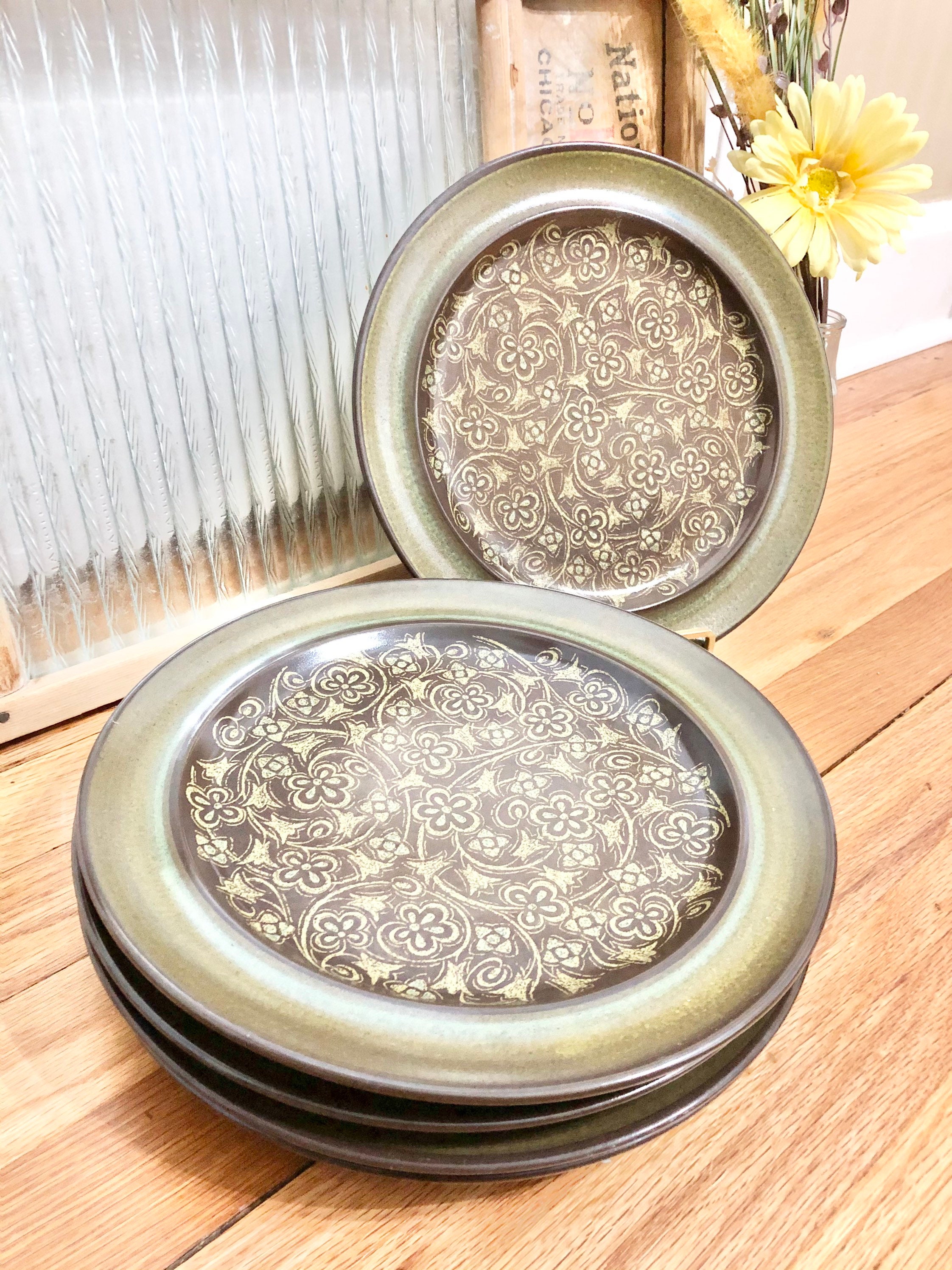 Vintage Franciscan Madeira Stoneware Dinnerware 28 Piece Set - Etsy